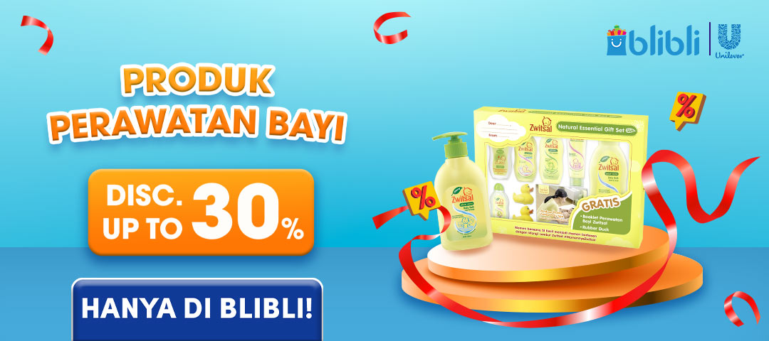 Unilever Produk Perawatan Bayi Diskon Hingga 30%
