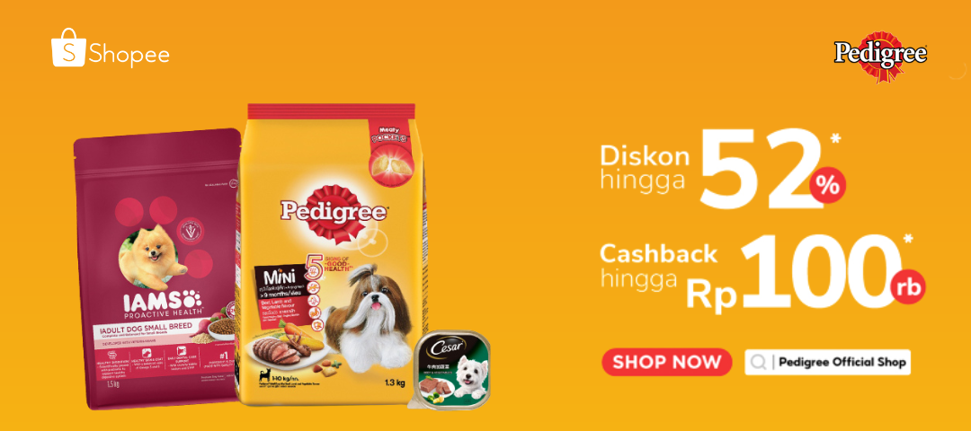 Shopee x Pedigree Petfoods