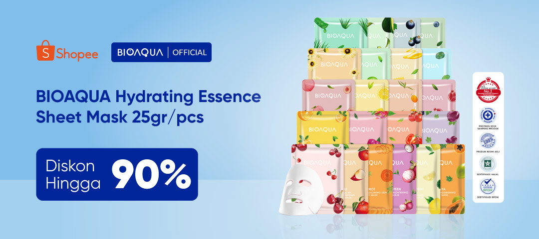 Harga Spesial BIOAQUA Sheet Mask Hydrating Essence Face Mask